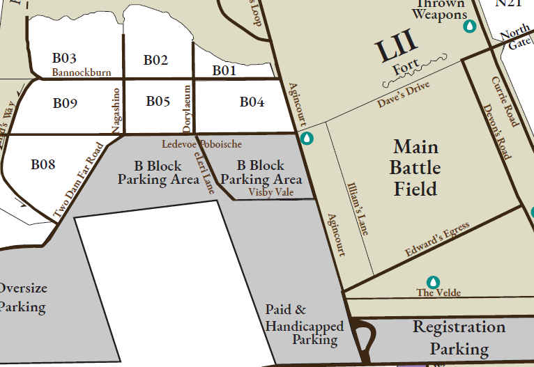 Block Closure Announcement – PW52 – Pennsic War